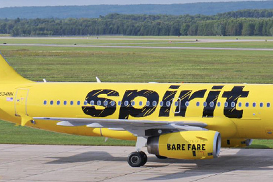 Spirit Airlines unveils new 'bare fare' livery - The Winglet